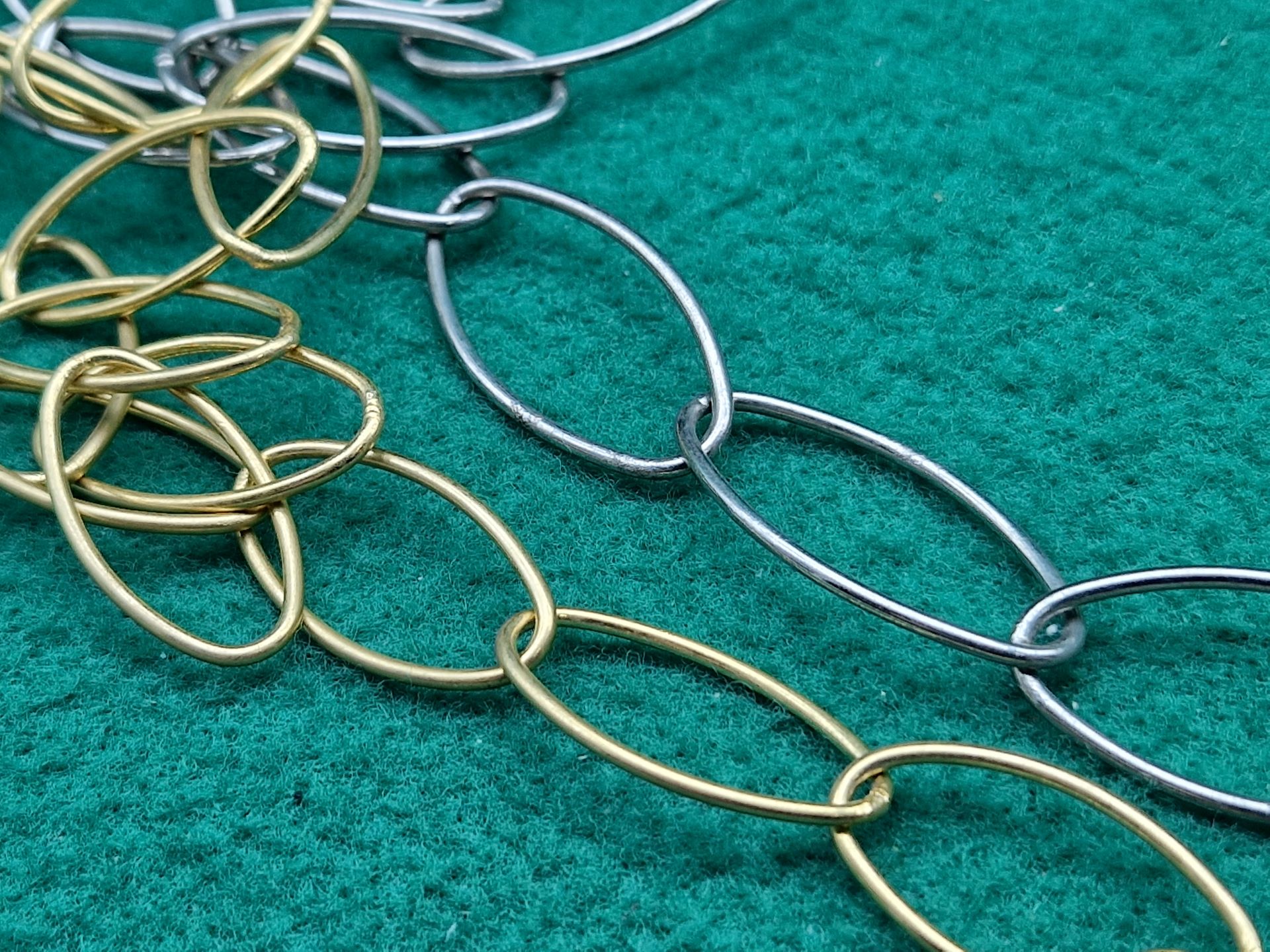 CATENA decorativa OVALE - Produzione e vendita articoli per merceria e ...